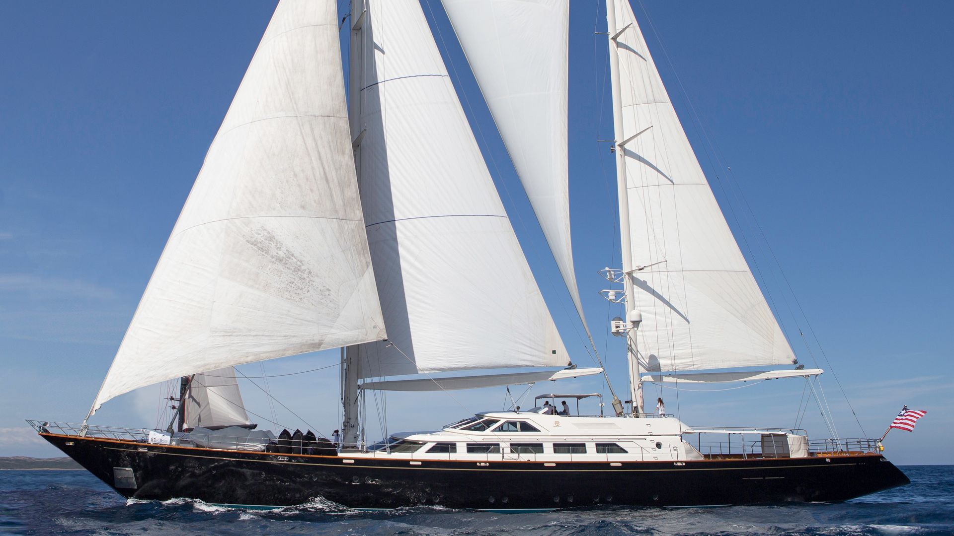 48m Perini Navi sailing yacht Corelia sold